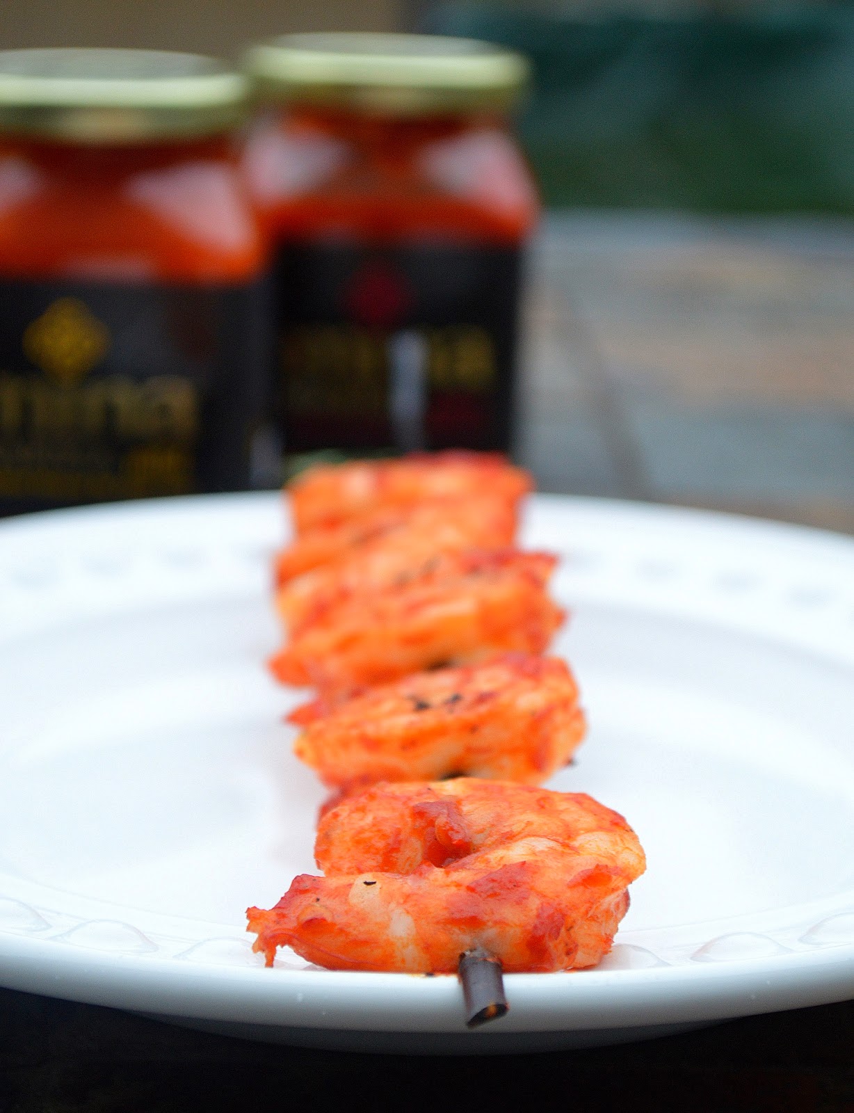 Harissa Grilled Shrimp