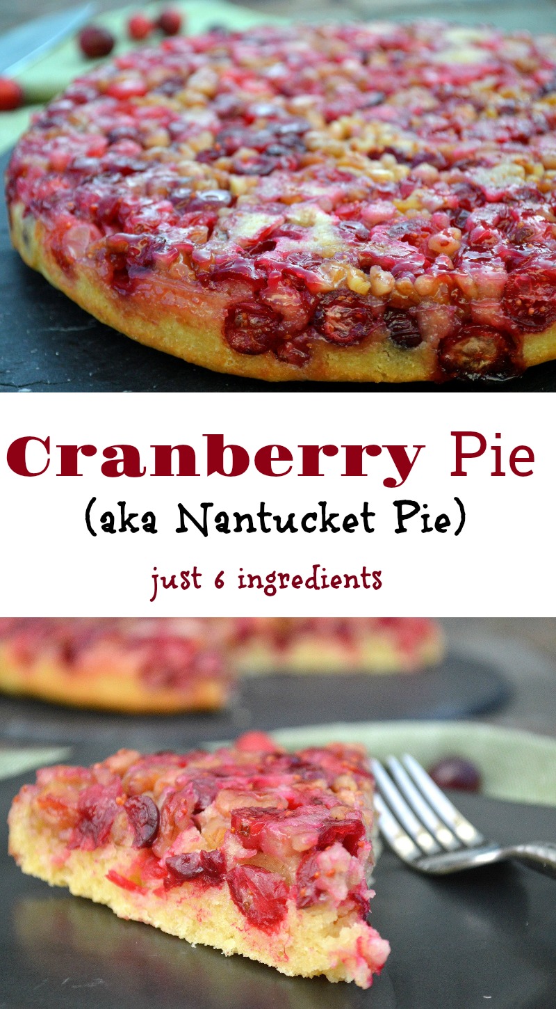 Cranberry Pie aka Nantucket Pie