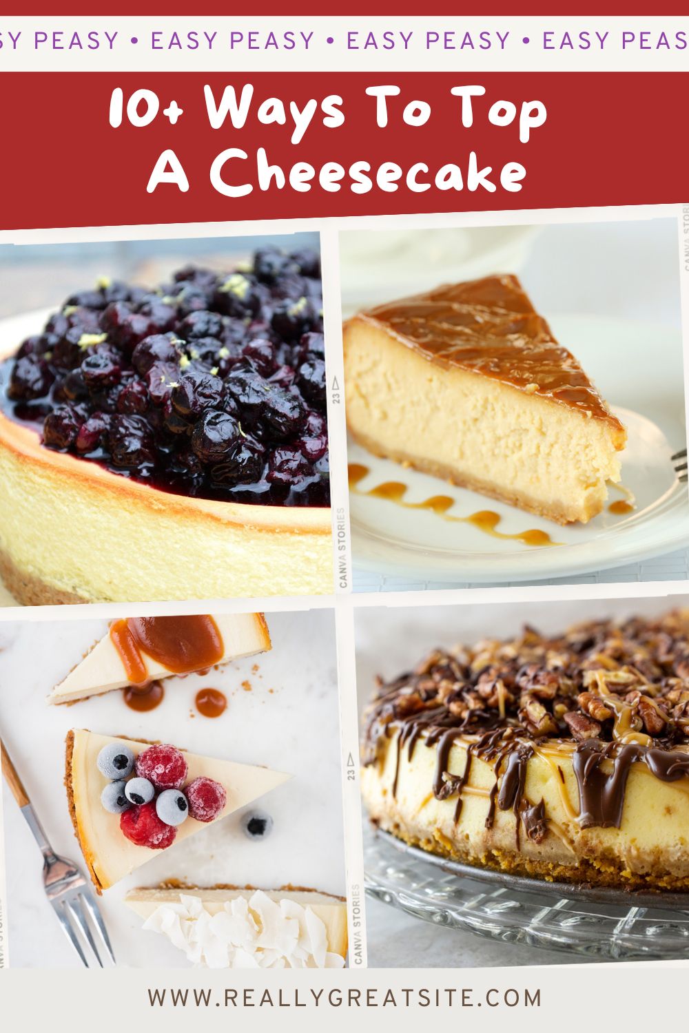 Cheesecake Toppings