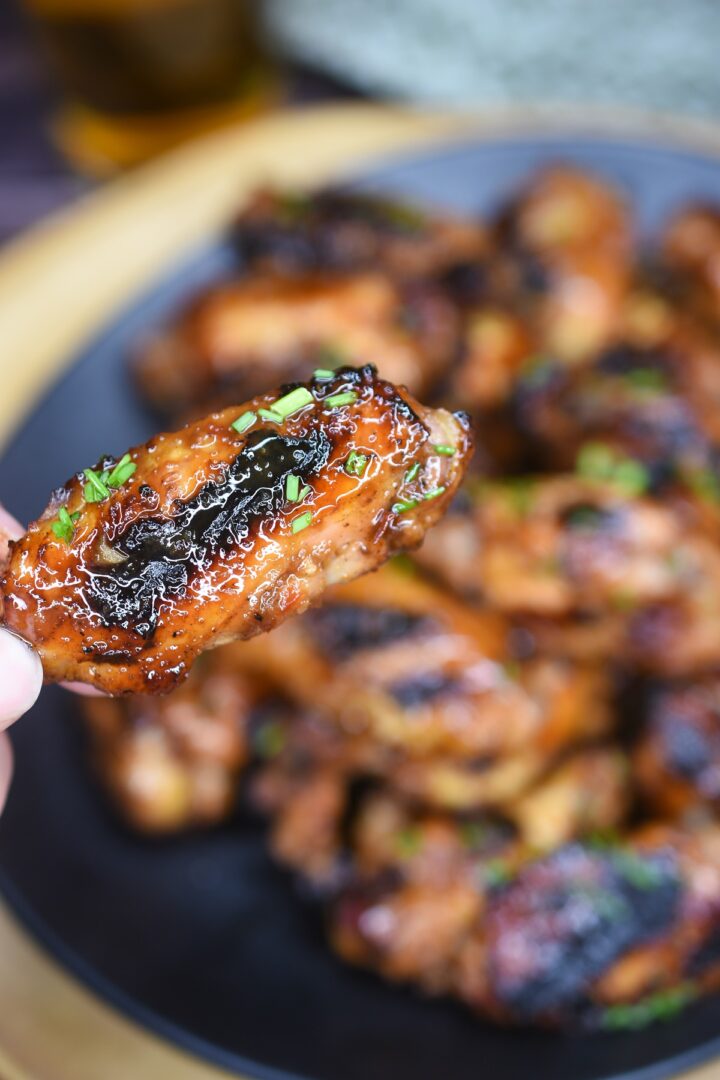 Grilled Chicken Wings Asian Flavor - Souffle Bombay