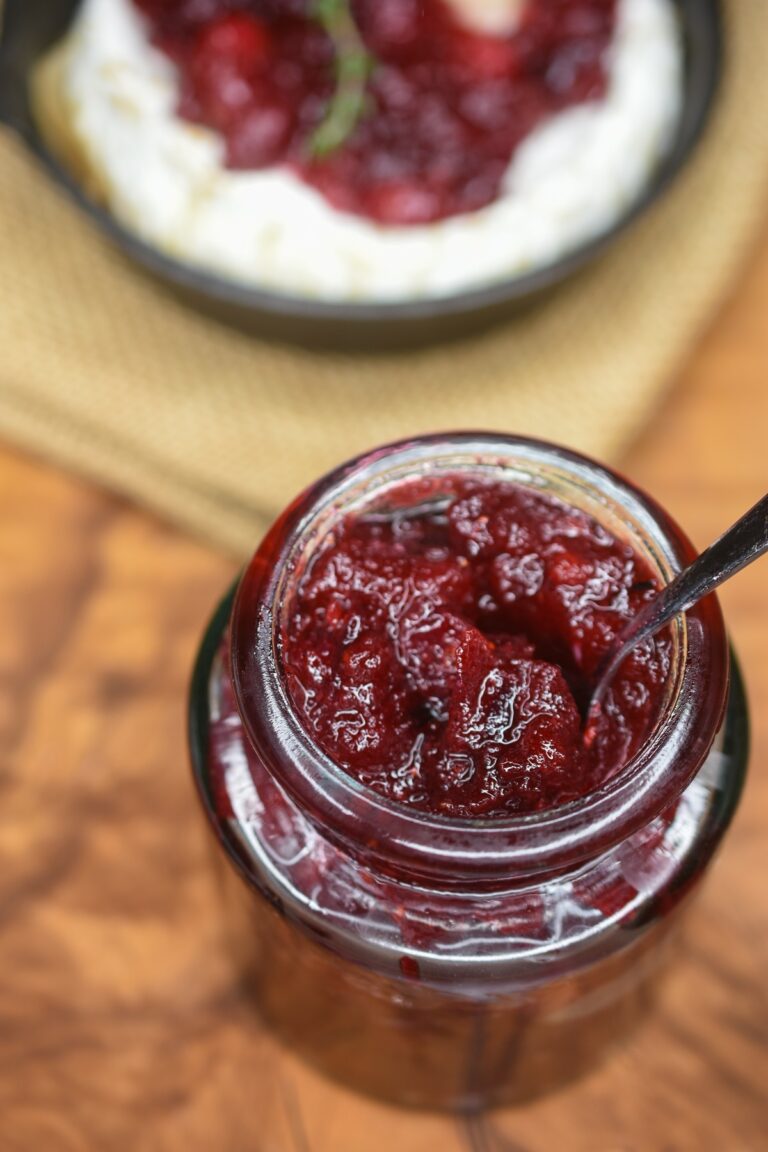 Easy Cranberry Jam Recipe - Souffle Bombay