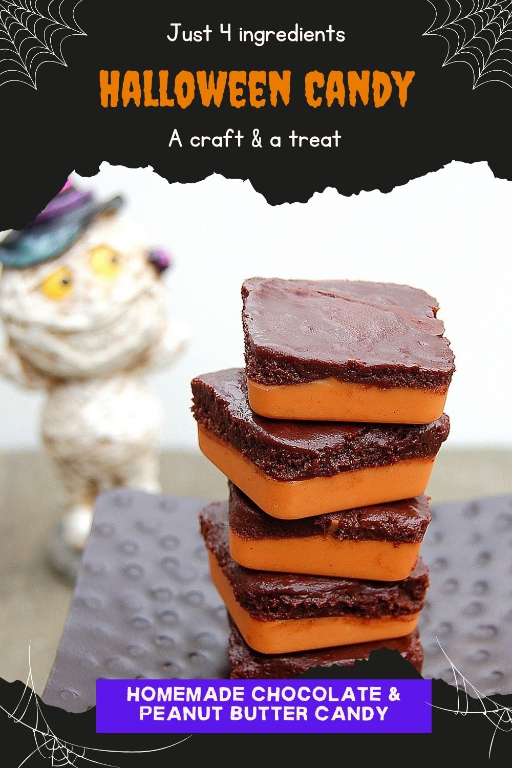 Chocolate and Peanut Butter Squares