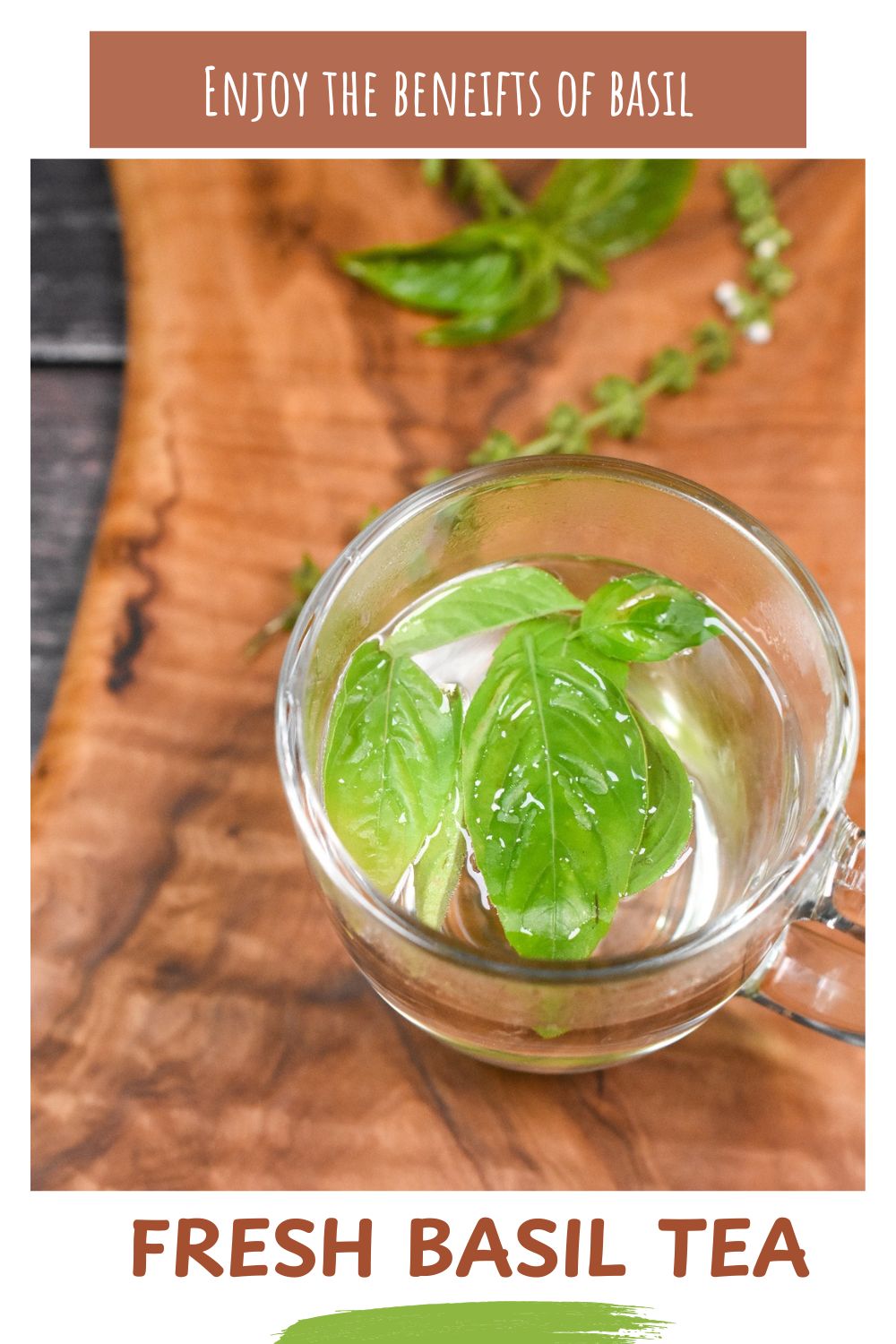 Fresh Basil Tea - Souffle Bombay